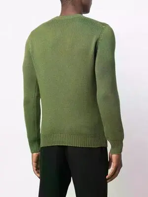 DELL'OGLIO Rib-trimmed Crew-neck Jumper