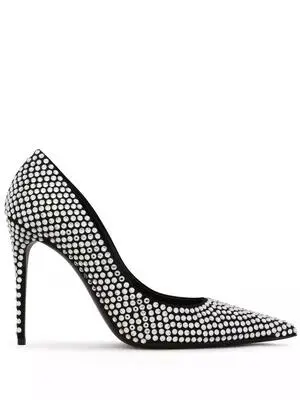 Dolce & Gabbana 105mm Rhinestone-embellished Satin Pumps