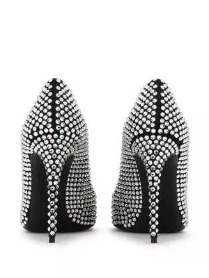 Dolce & Gabbana 105mm Rhinestone-embellished Satin Pumps
