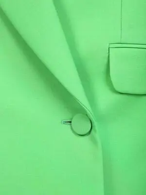 Alexander McQueen Double-breasted Drop Hem Blazer