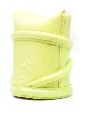 Alexander McQueen Micro The Curve Cross Body Bag - Green