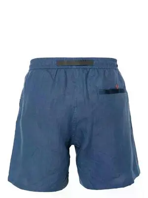 Sease Drawstring-waist Hemp Shorts
