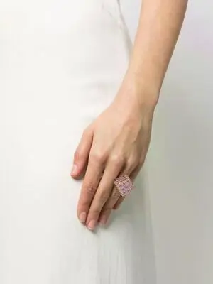 SWAROVSKI Curiosa Cocktail Ring - Purple