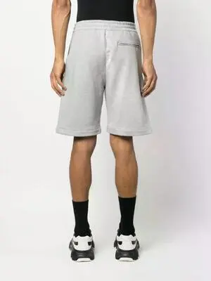 Alexander McQueen Graffiti-print Track Shorts - Grey