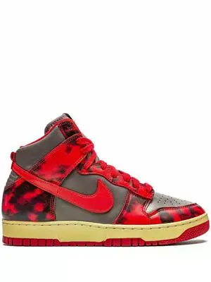 Nike Dunk High 1985 Sp Acid Wash Sneakers - Red