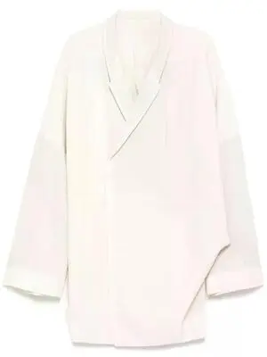 Rick Owens Oversized Arrowhead Blazer - Neutrals