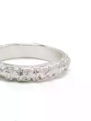 ALIGHIERI Amore Embossed Sterling Ring