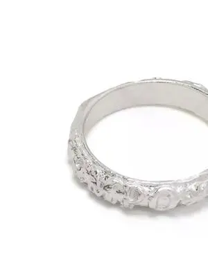 ALIGHIERI Amore Embossed Sterling Ring
