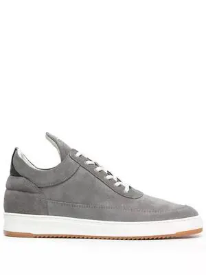 Filling Pieces Suede Low-top Sneakers - Grey