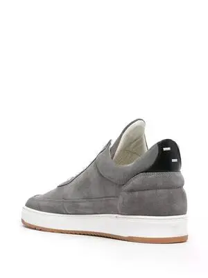 Filling Pieces Suede Low-top Sneakers - Grey