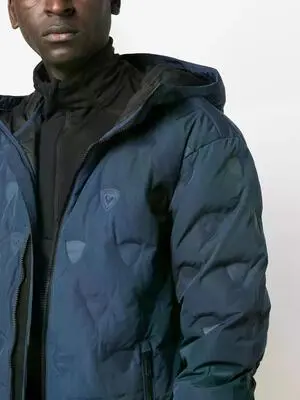 Rossignol Logo-print Padded Zip-up Jacket - Blue
