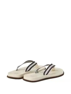 Brunello Cucinelli Leather Pool Slides