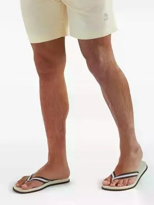 Brunello Cucinelli Leather Pool Slides
