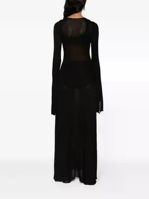 MANURI Nina Maxi Dress - Black
