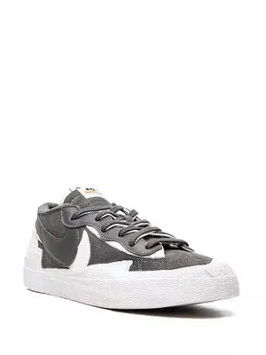 Nike X Sacai Blazer Low Iron Sneakers - Grey