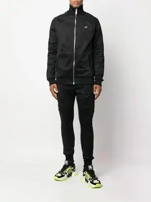 Philipp Plein Skull Bones Two-piece Tracksuit Set