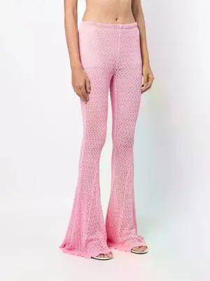 Blumarine Knitted Flared Trousers