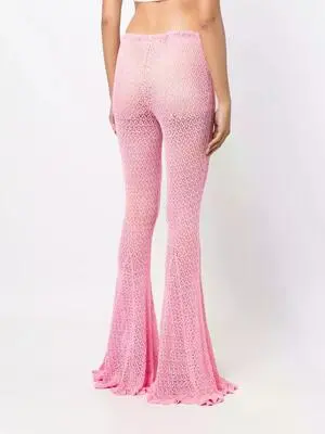 Blumarine Knitted Flared Trousers