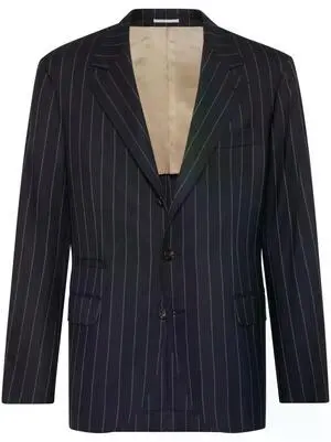 Brunello Cucinelli Pinstripe Wool Blazer