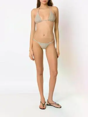 AMIR SLAMA Polka-dot Print Bikini