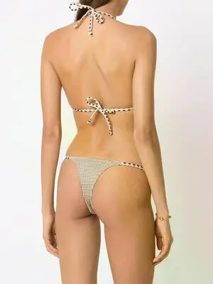 AMIR SLAMA Polka-dot Print Bikini