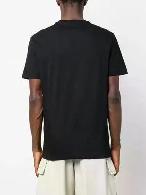 Versace Medusa-embroidered T-shirt - Black