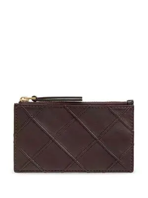 Tory Burch Fleming Soft Wallet - Red