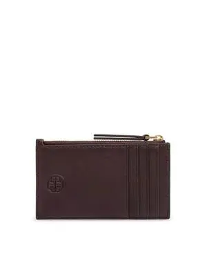Tory Burch Fleming Soft Wallet - Red