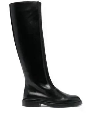 Jil Sander Round Toe Boots For Women