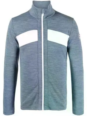 Rossignol Merino Zip-up Top - Blue
