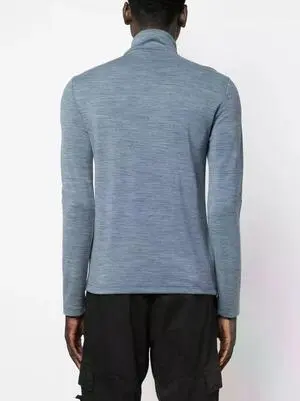 Rossignol Merino Zip-up Top - Blue