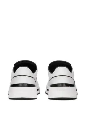 Dolce & Gabbana Roma Leather Sneakers - White