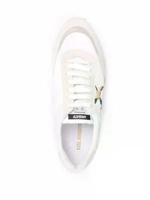 Axel Arigato Suede-panelled Low-top Sneakers