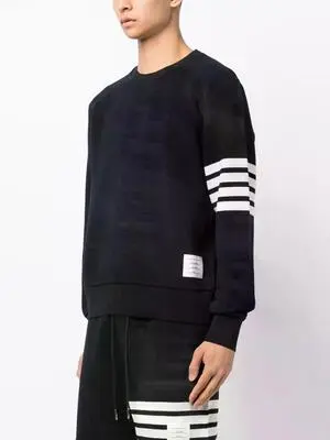 Thom Browne 4-bar Stripe Sweatshirt