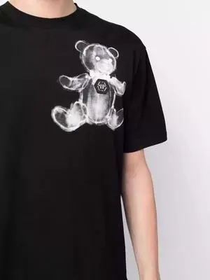 Philipp Plein Teddy Bear Short-sleeve T-shirt - Black