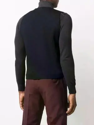 DELL'OGLIO Fine-knit Merino Wool Vest