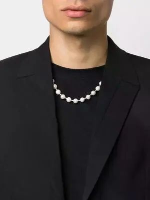Emanuele Bicocchi Bead-embellished Pearl Necklace
