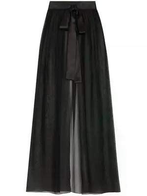 Dolce & Gabbana Silk Pleated Skirt