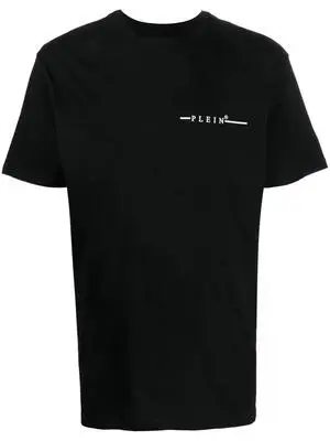 Philipp Plein Flocked Logo-print T-shirt