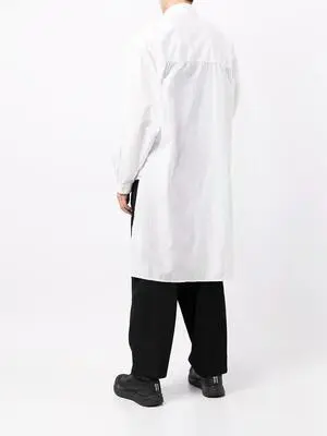 Yohji Yamamoto Asymmetric Long-sleeve Shirt