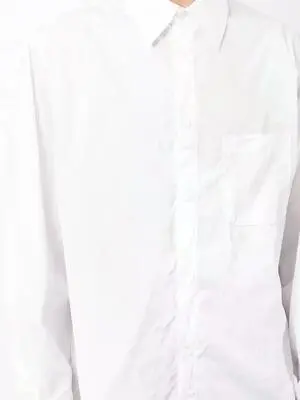 Yohji Yamamoto Asymmetric Long-sleeve Shirt