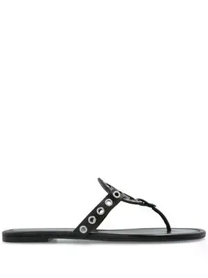 Tory Burch Eyelet-embellished T-bar Sandals