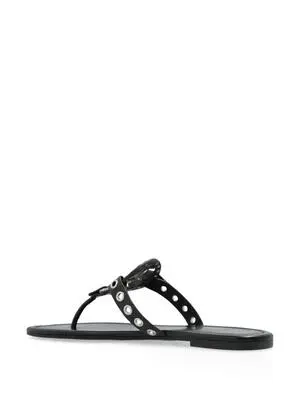 Tory Burch Eyelet-embellished T-bar Sandals