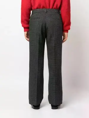 Nanushka Wilco Houndstooth Pattern Trousers