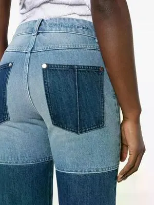 PETER DO Combo Straight-leg Jeans
