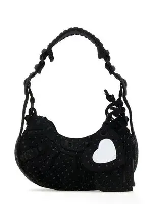 Balenciaga Xs Le Cagole Embellished Shoulder Bag