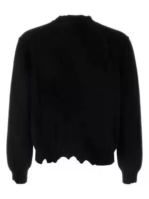 Alexander McQueen Distressed Skull Sweater