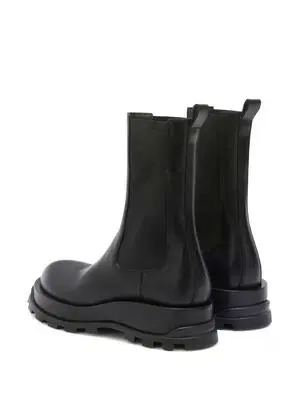 JIL SANDER Leather Chelsea Boots