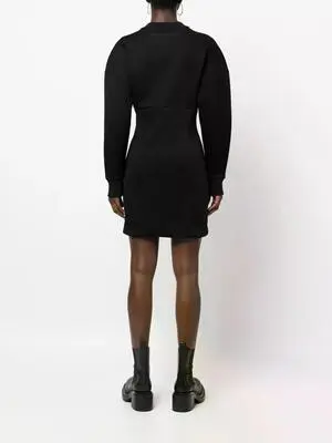 Alexander McQueen Zip-detail Mini Dress