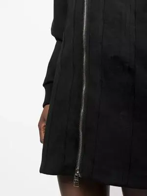 Alexander McQueen Zip-detail Mini Dress